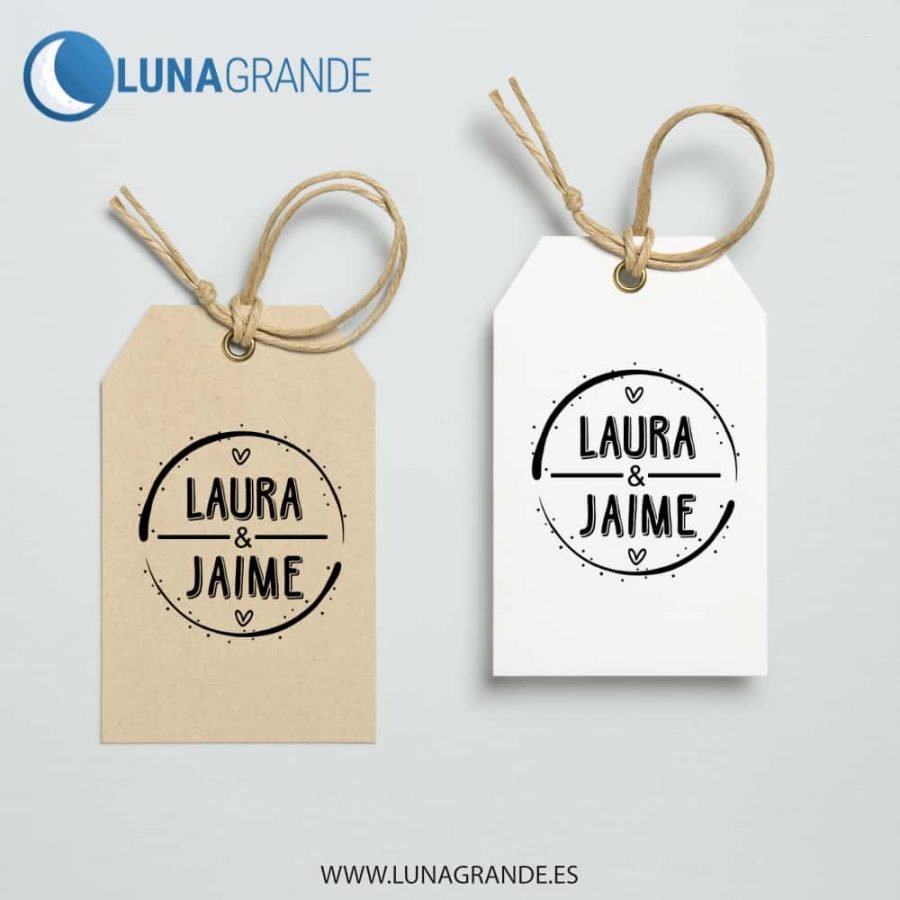 Sello para Bodas Personalizados - Varios Diseños 100% personalizados