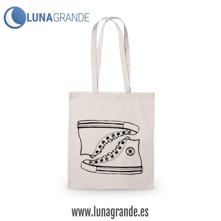 Bolsas de tela - Converse All Stars Personalizadas - www.lunagrande.es
